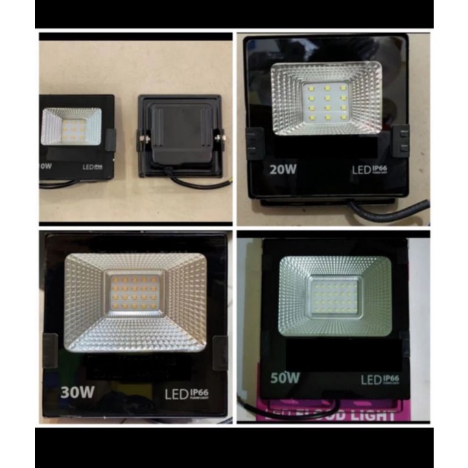 Jual lampu sorot led jalan 10w 20w 30w 50w 100w 10 20 30 50 100 w tembak flootlight outdoor ...