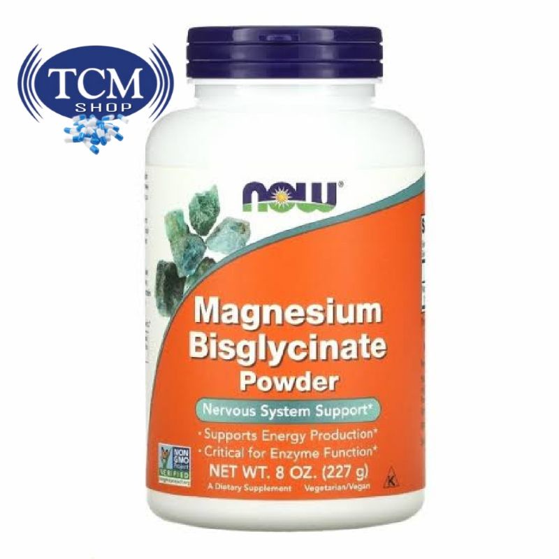 Jual Now Food foods Magnesium Bisglycinate Powder 227g Vitamin Sistem ...