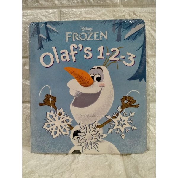 Jual Disney Frozen Olaf's 1-2-3 Glitter Board Book Olaf Frozen - Buku ...