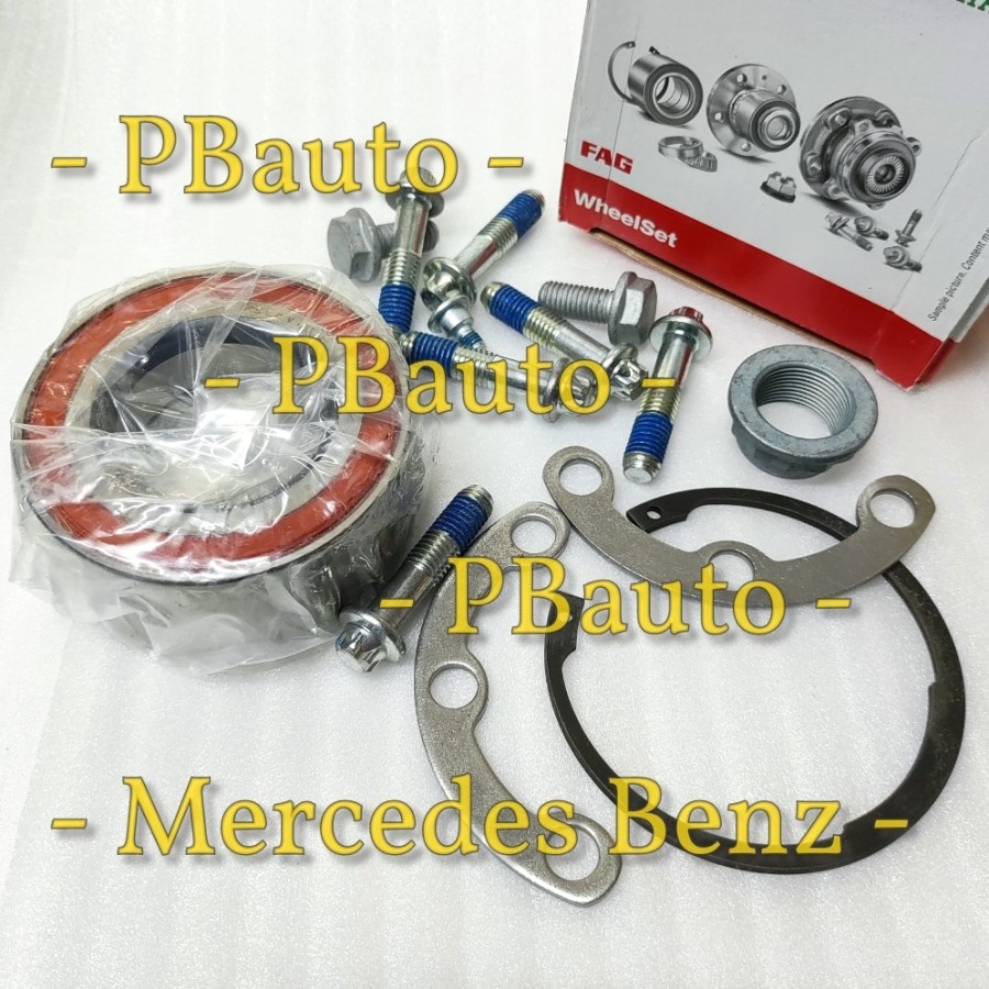 Jual SET Laher Roda Belakang w124 w202 w210 Merk FAG / Bearing Rear ...