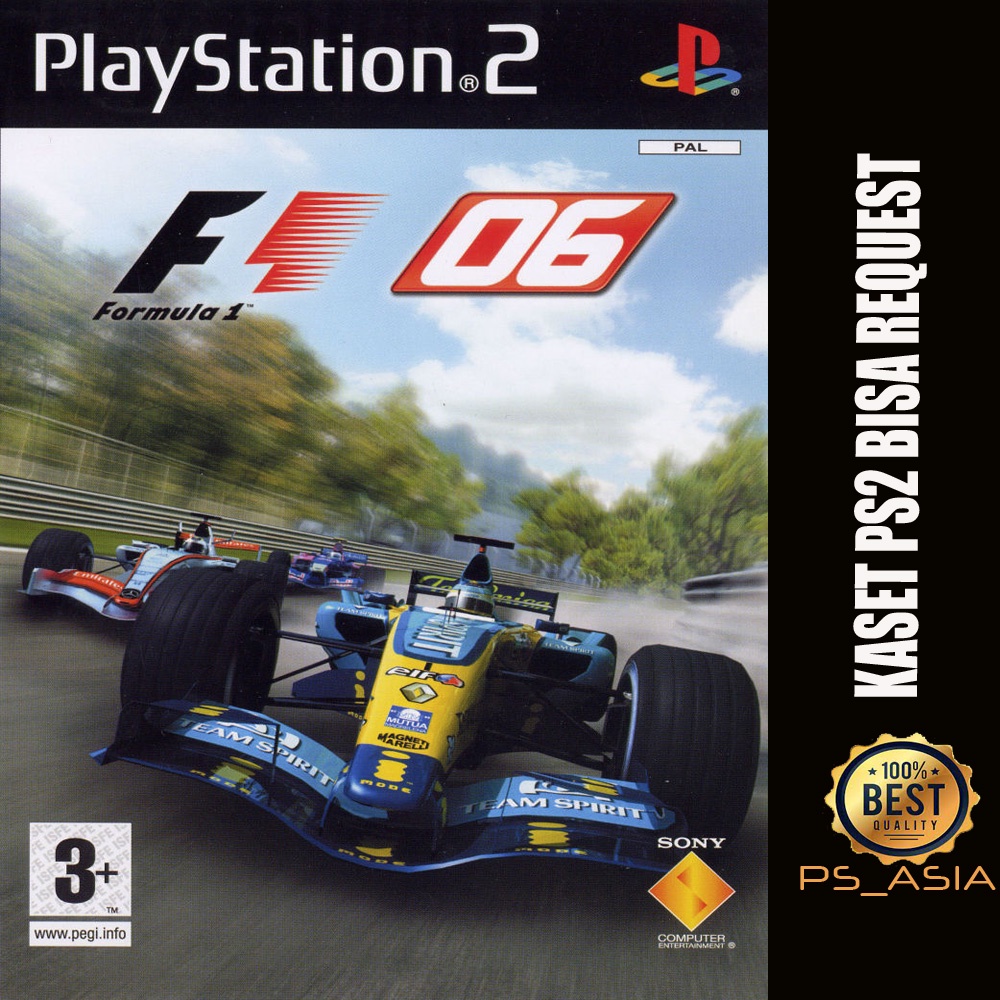 Jual Kaset PS2 Formula One - Formula 1 - F1 game balap multiplayer PS2 ...