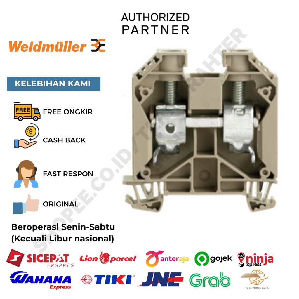 Jual WEIDMULLER WDU 35 TERMINAL BLOCK | Shopee Indonesia