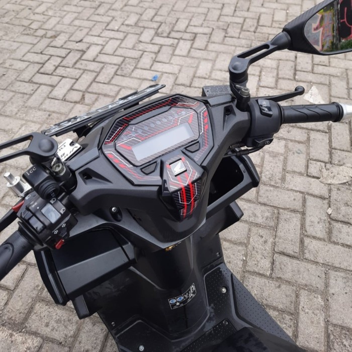 Jual Premium Stiker Sticker SpeedoMeter VARIO 160 Carbon Stiker Speedo ...