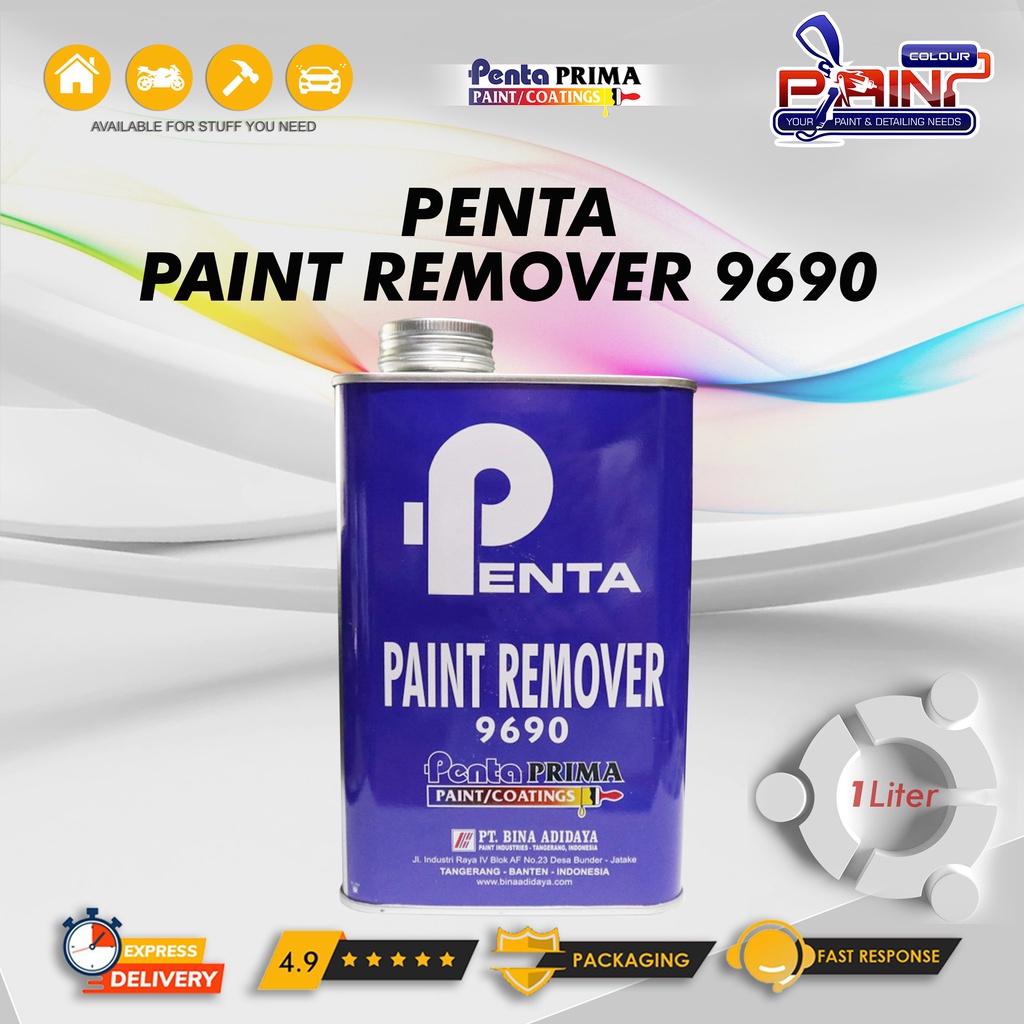 Jual PENTA PAINT REMOVER 9690 1 KG /SODA API PENGELUPAS CAT | Shopee ...