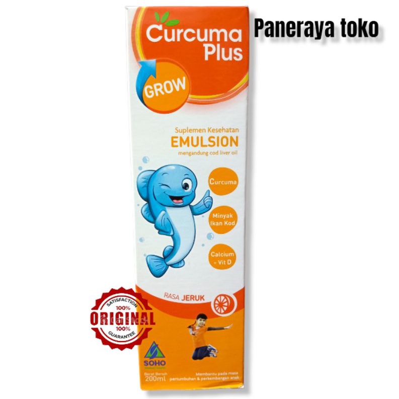 Jual Curcuma plus Rasa Jeruk 200 ml | Shopee Indonesia