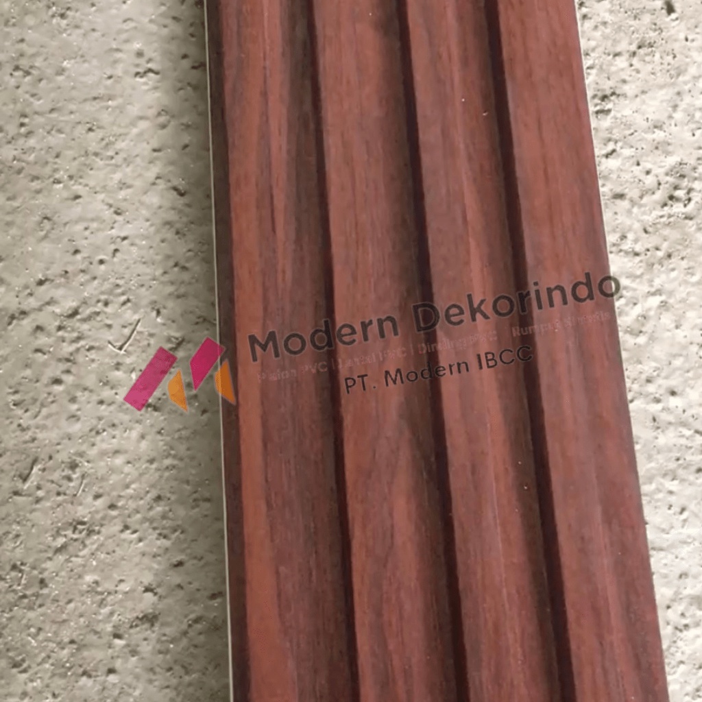 Jual Wallpanel Wood Plastic Composite 3D Serat Kayu WPC Kisi-kisi ...