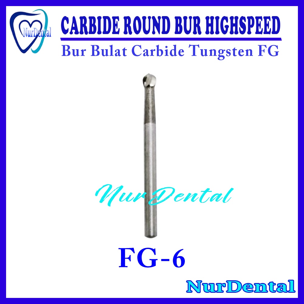 Jual DENTAL BUR TULANG CARBIDE ROUND FG4 FG5 FG6 | Shopee Indonesia
