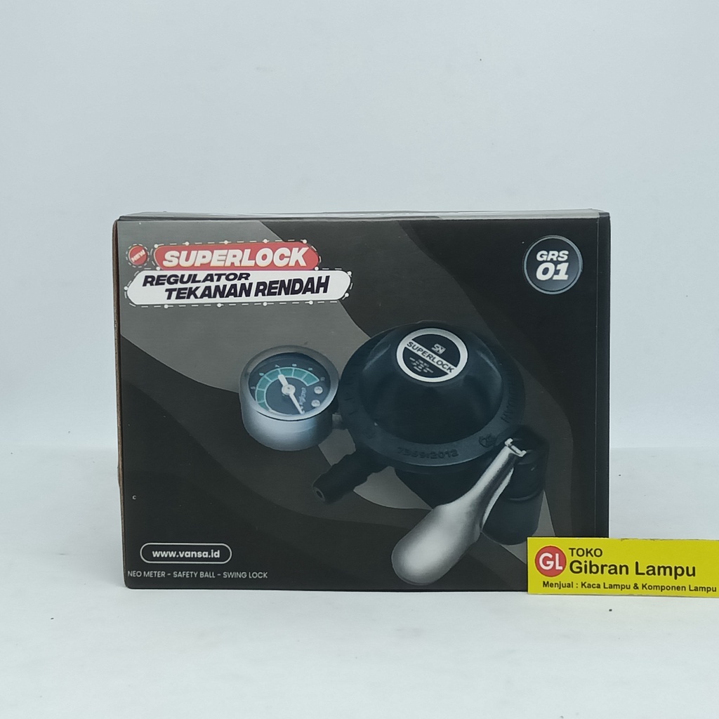Jual Regulator GRS Superlock - Regulator Gas Elpiji Super Lock Neo ...