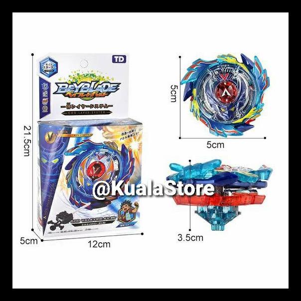 Jual BEYBLADE BURST GOD VALKYRIE B73 GOD EVOLUTION GRIP LAUNCHER ...