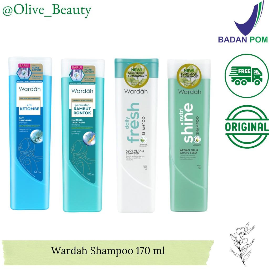 Jual Wardah Shampoo 170 ml | Shopee Indonesia