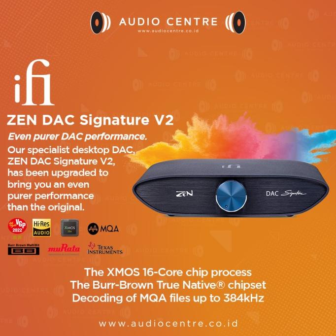 Jual Ifi Audio Zen Dac Signature V2 Full Mqa Decoder Hi-Res Usb Desktop ...