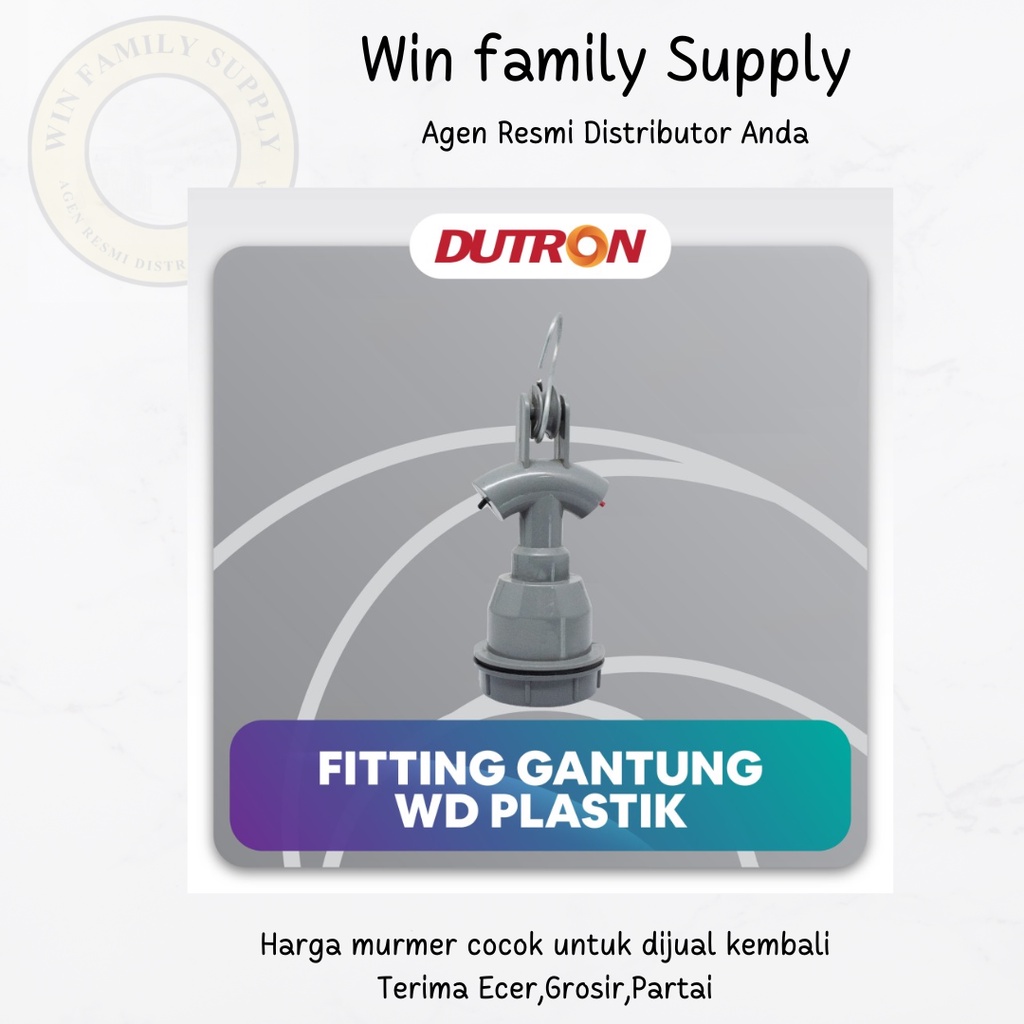Jual Dutron Fitting Gantung WD Plastik | Shopee Indonesia