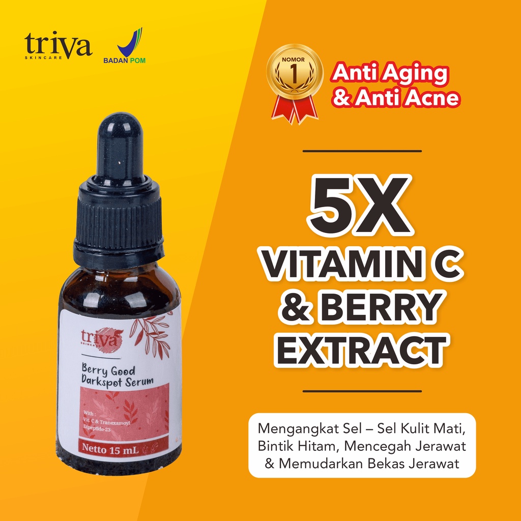 Jual Serum triva skincare memudarkan bintik hitam menjaga kelembaban ...