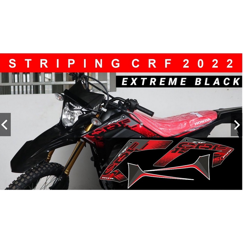 Jual striping crf new 2022 variasi sticker crf simple | Shopee Indonesia