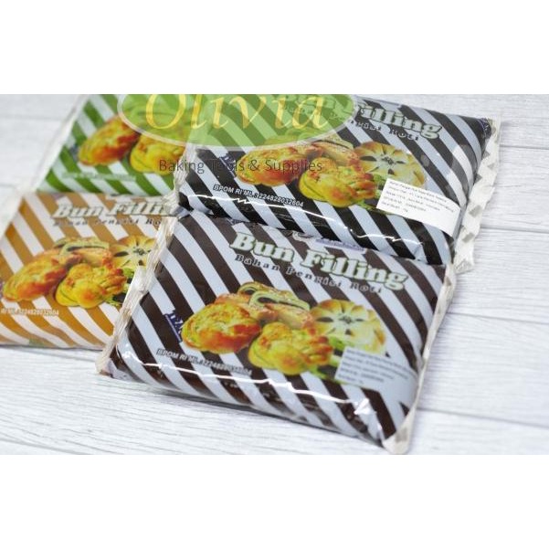 Jual Selai Trans Bun Filling Pandan/Red Bean/Dauyong/Black Sesame ...