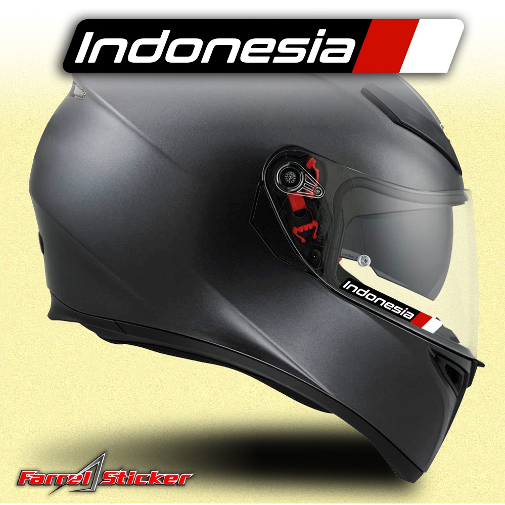 Jual STIKER HELM STICKER INDONESIA 10 CM | Shopee Indonesia