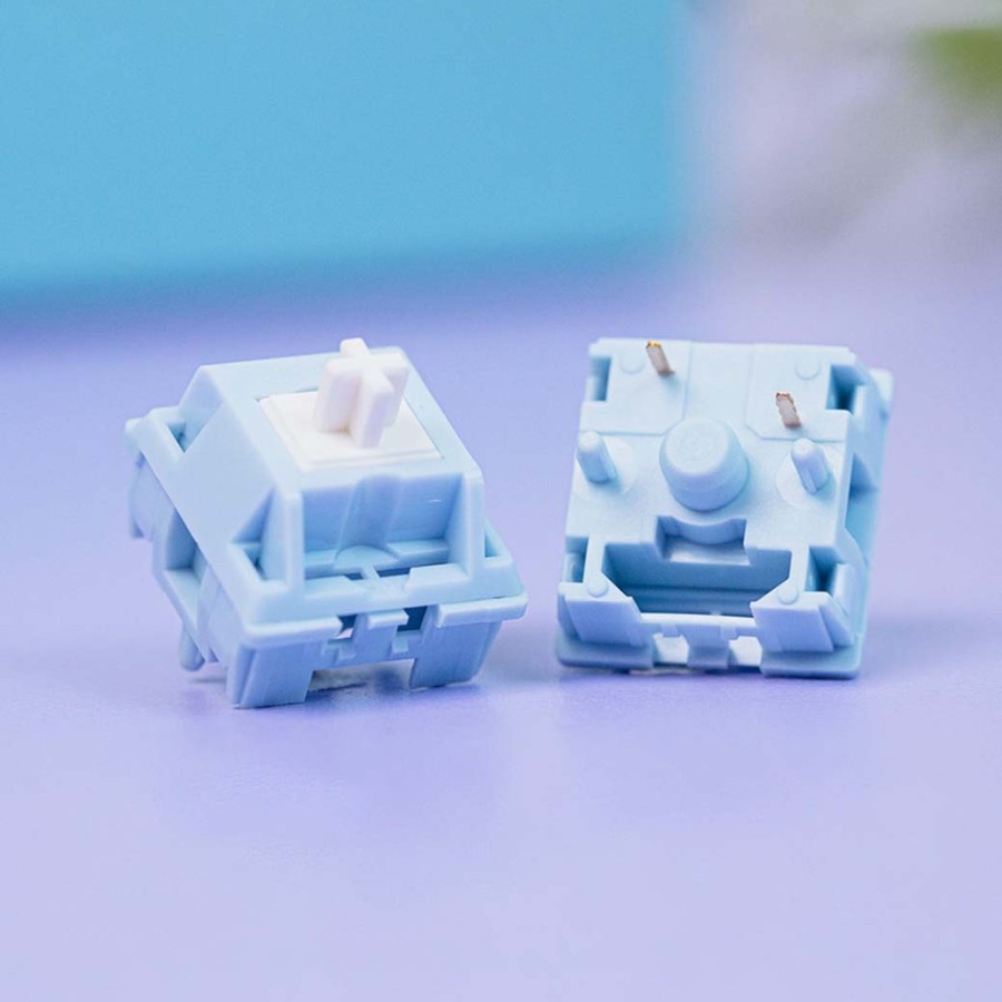 Jual Akko CS Switch Snow Blue Gray 5 Pin | Shopee Indonesia