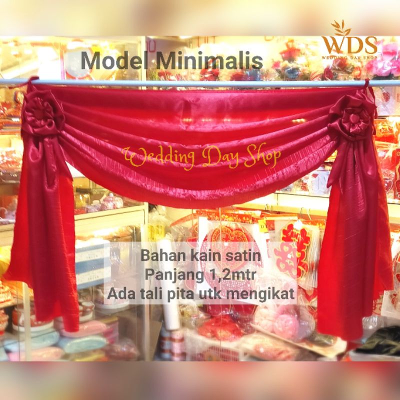 Jual WDS KAIN MERAH SANGJIT MINIMALIS / KAIN MERAH PINTU / KAIN MERAH ...