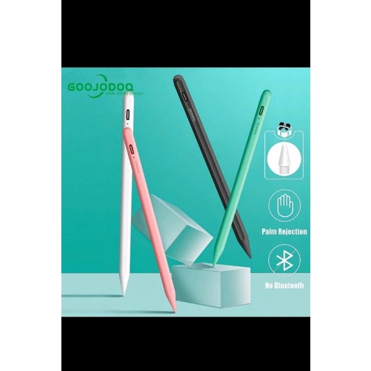 Jual Goojodoq stylus pen GD09 with palm rejection stylus pen for iPad ...