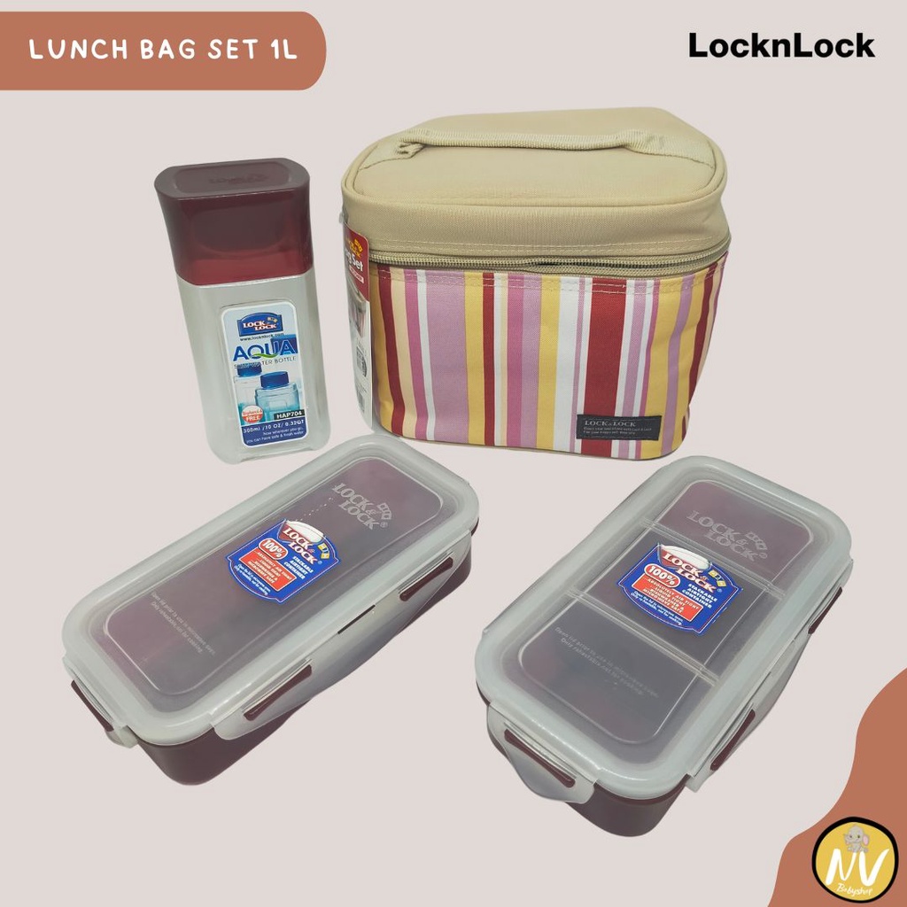 Jual LocknLock Lunch Bag Set 1L | Shopee Indonesia