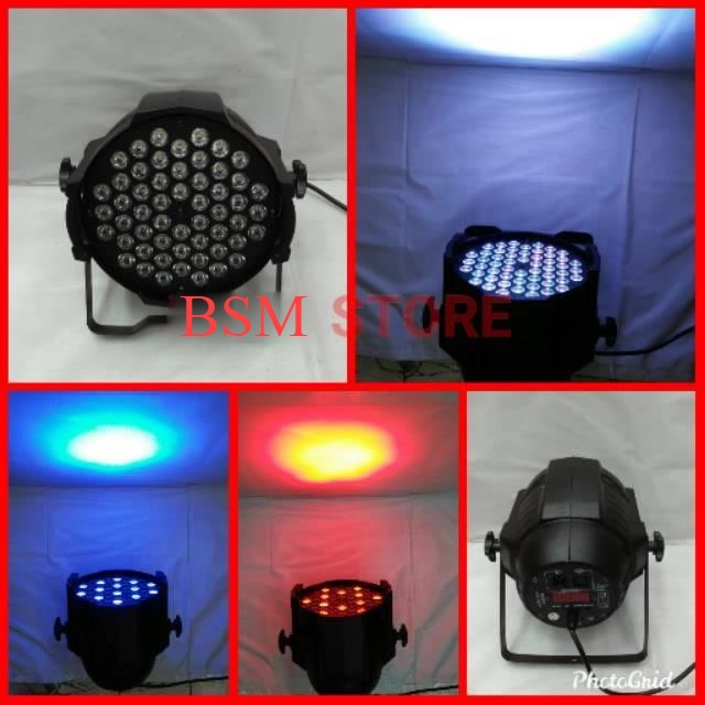 Jual Lampu Lighting Parled 54x3Watt Murni RGBW | Shopee Indonesia