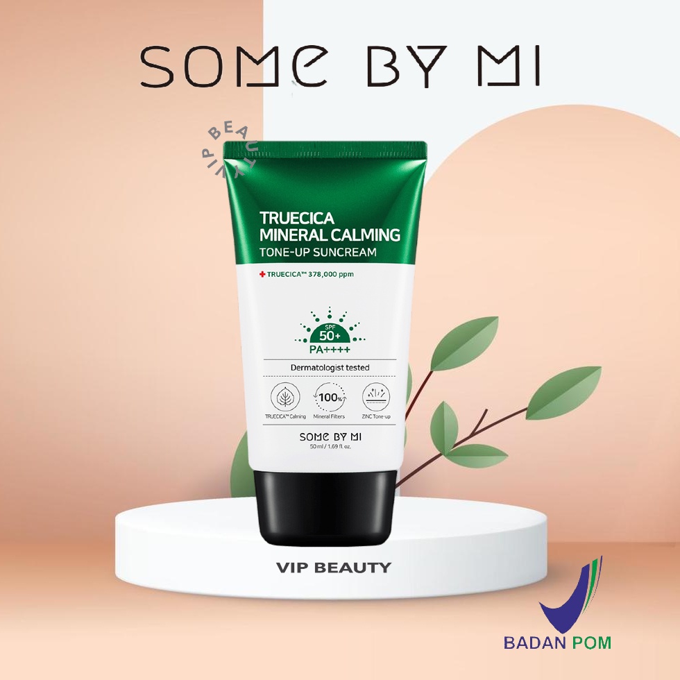 Jual SOMEBYMI Truecica Mineral Calming Tone up Suncream Sunblock ...