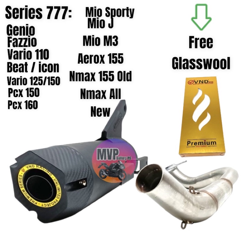 Jual Knalpot Standar Racing Vnd Honda Beat Scoopy Vario Genio Nmax ...