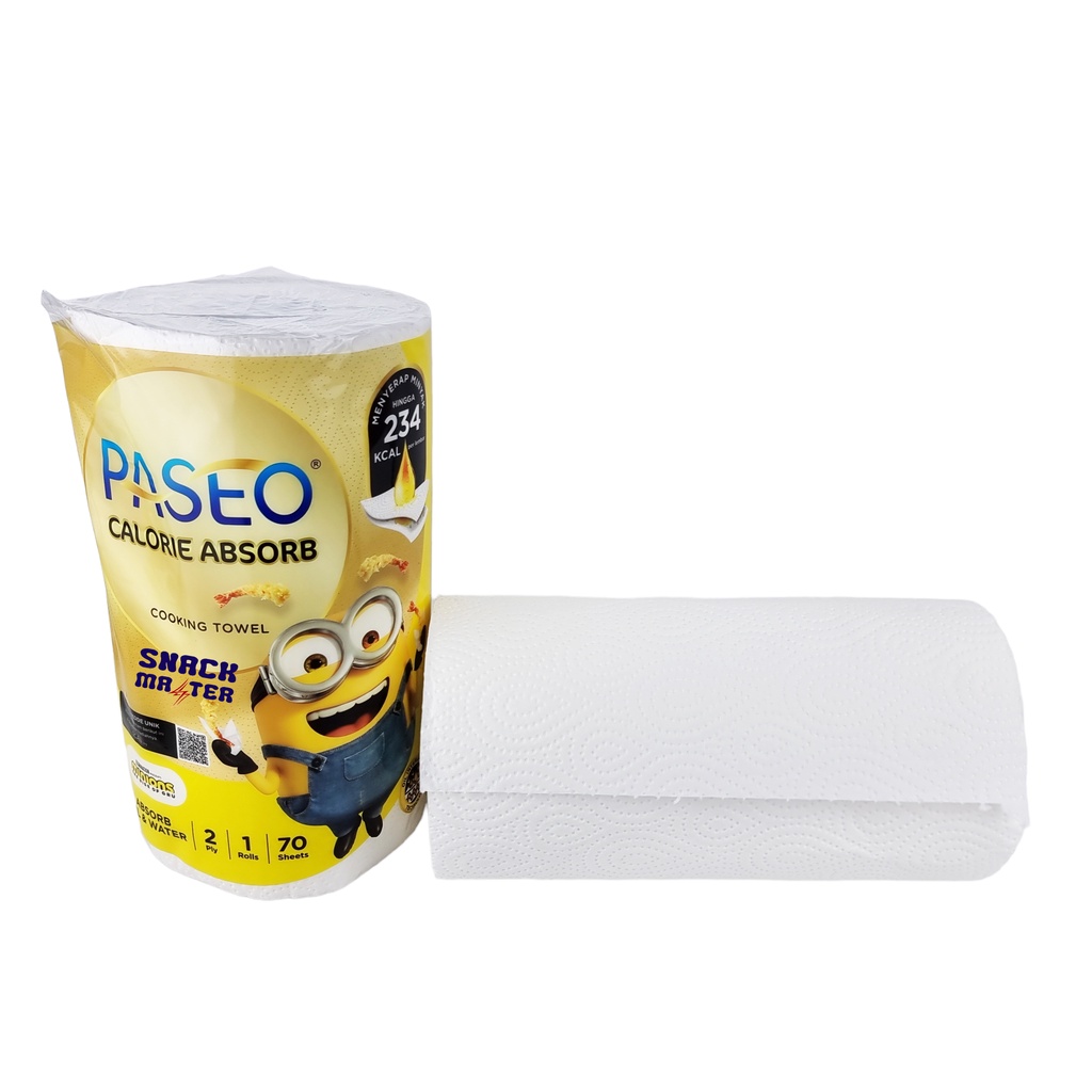 Jual Tisu PASEO Cooking Towel Tissue Dapur Kitchen Towel Roll Minion 1 ...