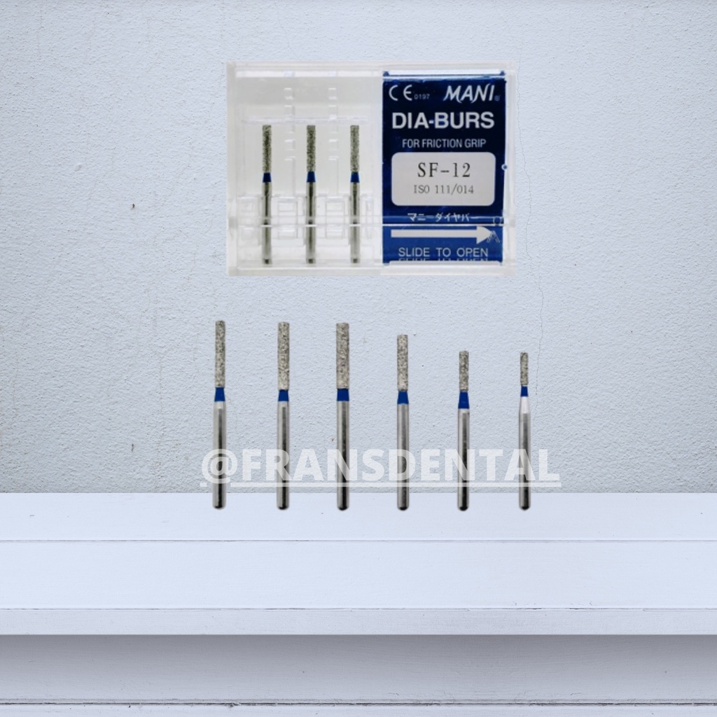 Jual Diamond Bur High Speed Dental DIA-BURS Diamond Burs Highspeed MANI ...
