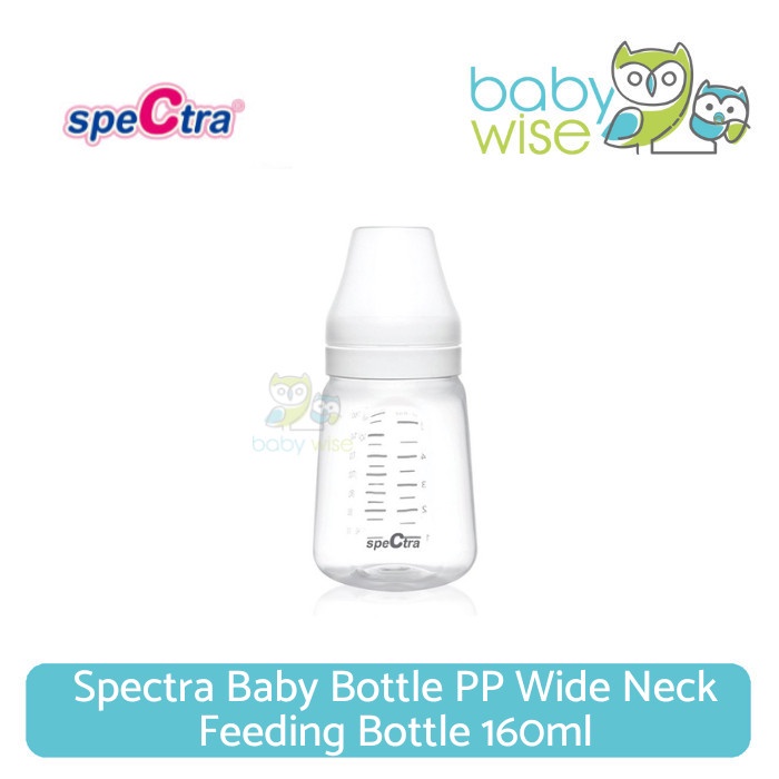 Jual Spectra Baby Bottle PP Wide Neck Feeding Bottle 160ml - Botol Susu | Shopee Indonesia