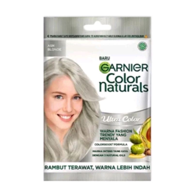 Jual Garnier cat rambut sachet ash blonde | Shopee Indonesia