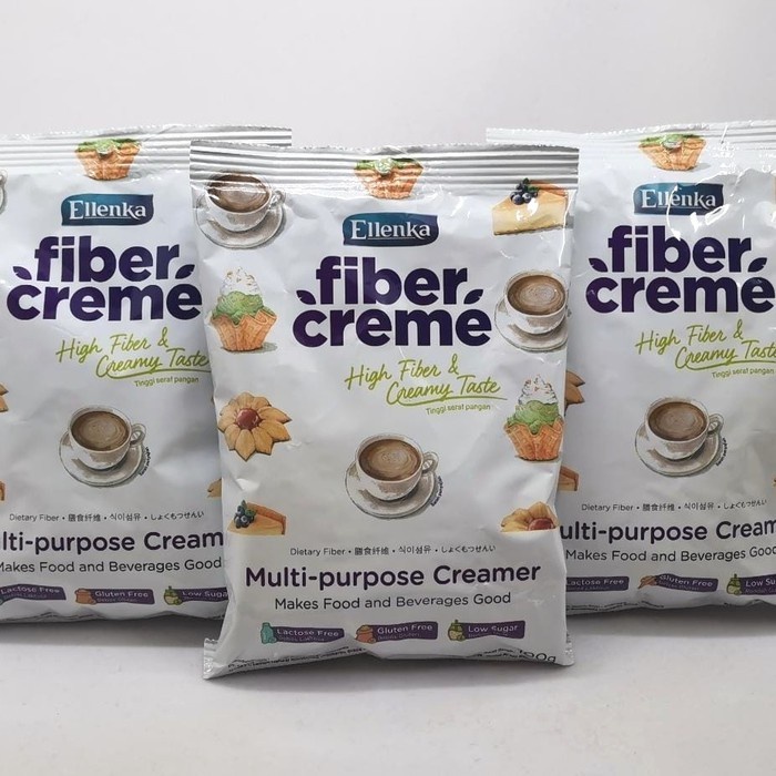 Jual Ellenka Fiber Cream Multi Purpose Creamer 100 gram | Shopee Indonesia
