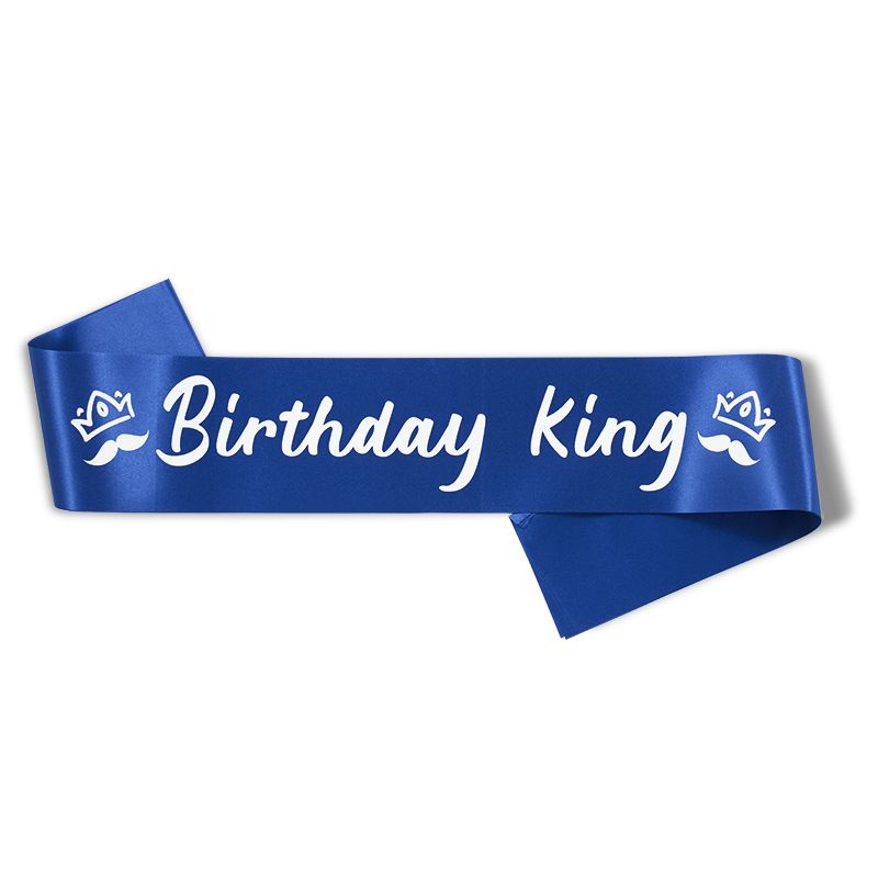 Jual Selempang Sash tulisan Birthday King // Birthday Queen // Happy ...