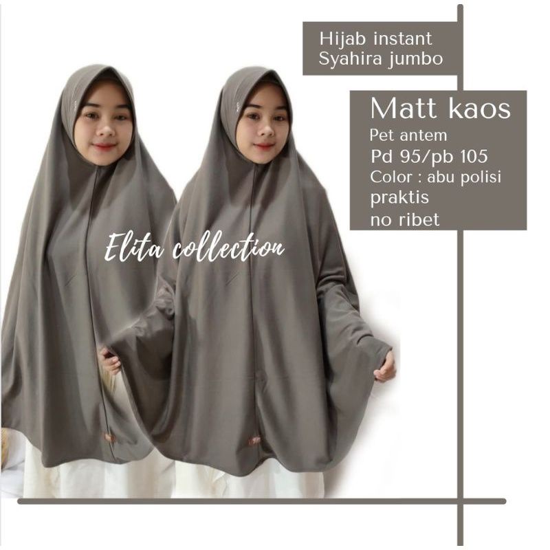 Jual Elita Ped Jumbo - Jilbab Instan Dayli Hijab Adem Nyaman Halus ...