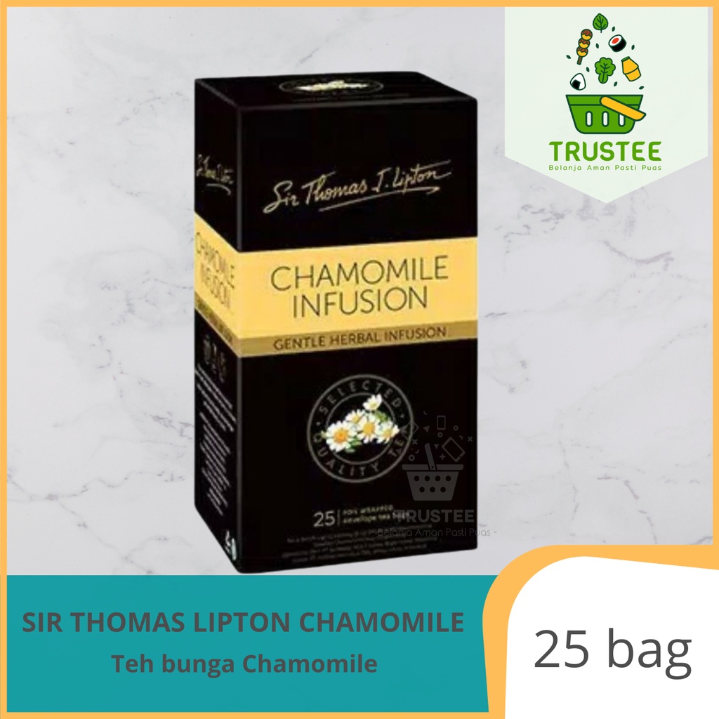 Jual Teh LIPTON CHAMOMILE INFUSION Sir Thomas Lipton Tea detox herbal ...