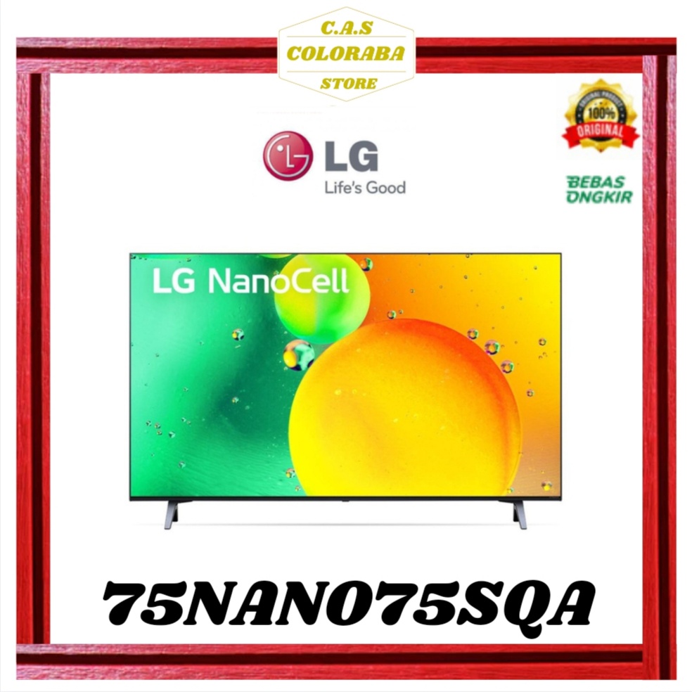 Jual TV LG 75NANO75SQA SMART TV 75 INCH LED 4K UHD 75NANO75 75NANO NANO75 NANO75SQA | Shopee ...