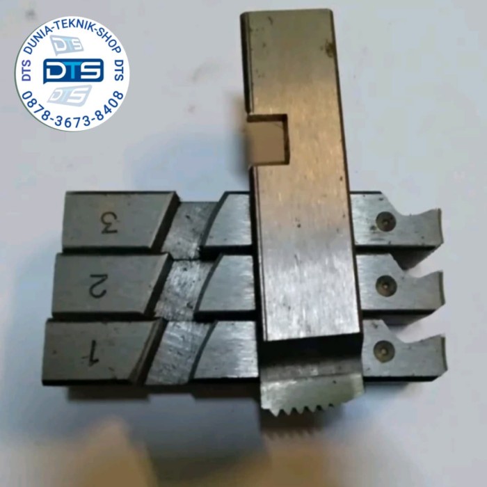 Jual Mata Snai Drat Pipa 1 - 2 Inch Model Kotak BSPT Mata Senai Drat ...
