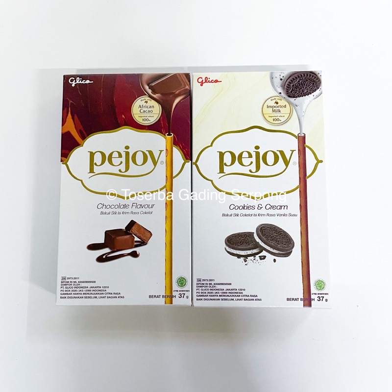 Jual Glico Pejoy Biskuit Stik rasa coklat / cookies cream 37gr | Shopee ...
