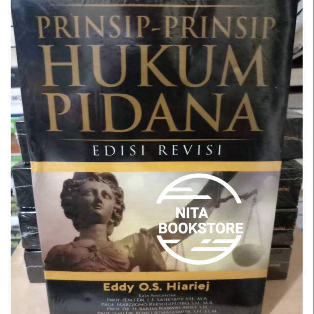 Jual PRINSIP PRINSIP HUKUM PIDANA EDISI REVISI PENULIS : EDDY O.S.HIARIEJ KERTAS : BOOKPAPER ...