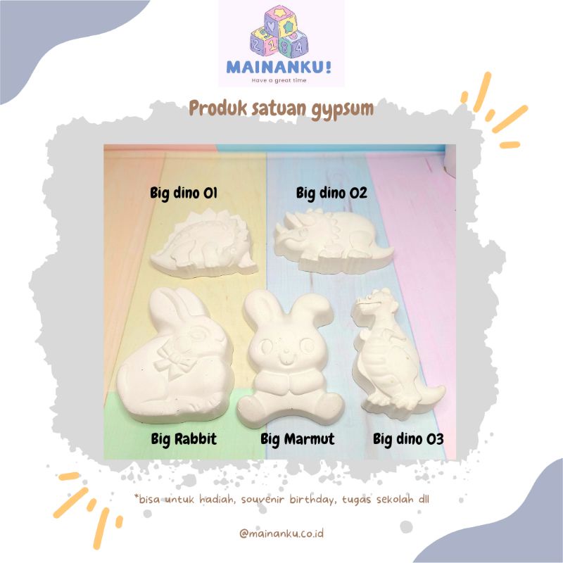 Jual Patung gypsum Big karakter | Shopee Indonesia