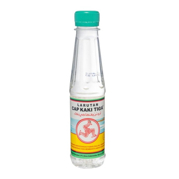 Jual Larutan Botol Cap Kaki Tiga 200 ML - 1 Dus isi 48 Botol | Shopee ...