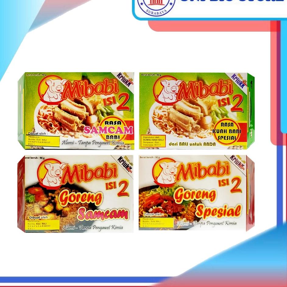 Jual ☝ Mibabi Instant Mi Babi Mie Goreng Kuah Special Samcam Sancam ...