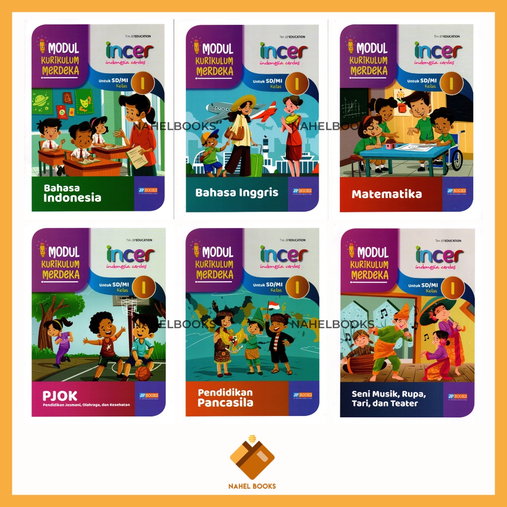 Jual BUKU INCER MODUL KURIKULUM MERDEKA SD KELAS 1 JPBOOKS | Shopee ...