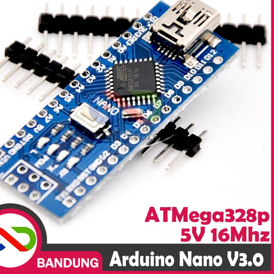 Jual TERLARIS BRANDS FESTIVAL ARDUINO NANO V3 ATMEGA328P-PU 5V ARDUINO ...