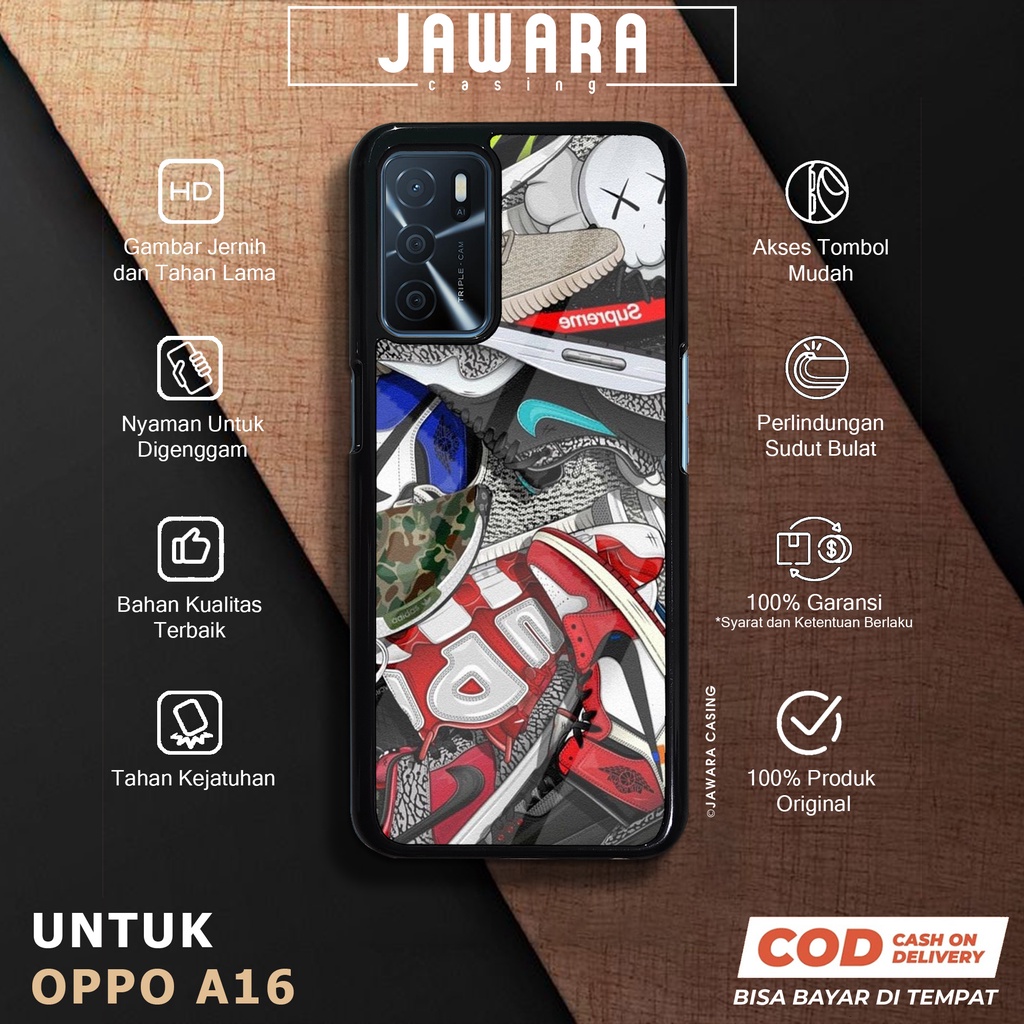 Jual Case Oppo A16 Casing Oppo A16 Jawara Casing [SHS1] Case Glossy ...