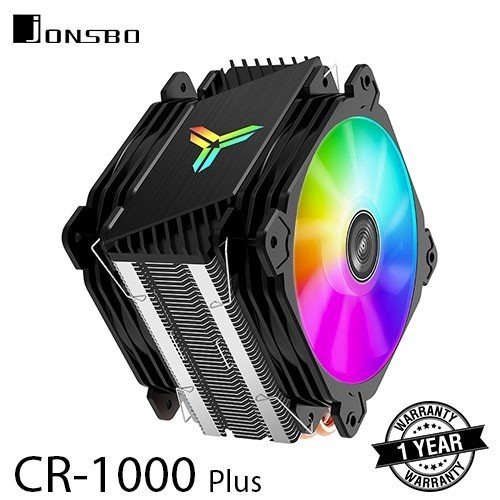 Jual Jonsbo CR-1000 Plus CPU Cooler RGB Heatsink - HSF Cooler RGB ...
