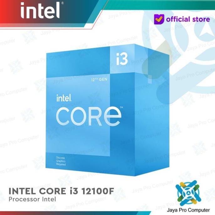 Jual Processor Intel Core I3 12100F Box Alder Lake Socket Lga 1700 ...