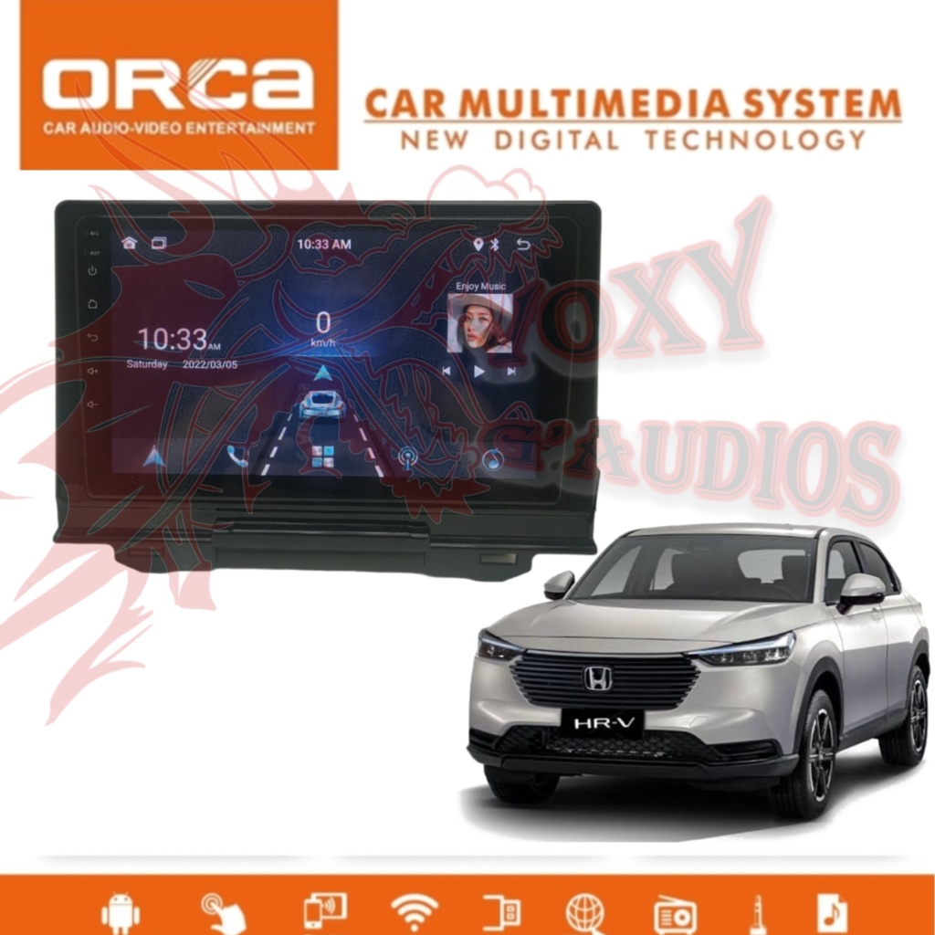 Jual Head Unit Android Eco Lite For Honda Hrv 2022 up 9 inch soket pnp ...
