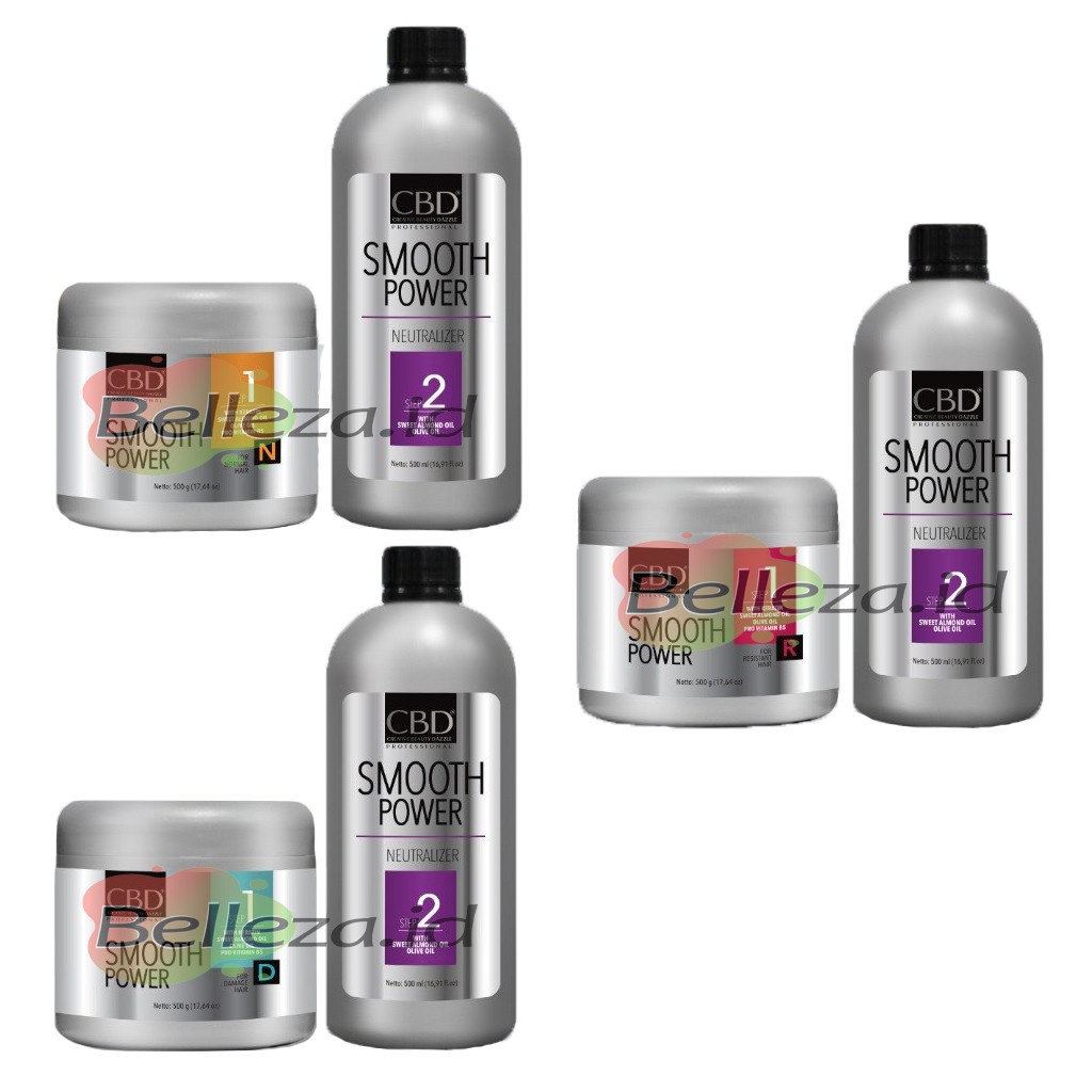 Jual CBD Smooth Power / Smoothing keratin step 1 & Step 2 500gr ...