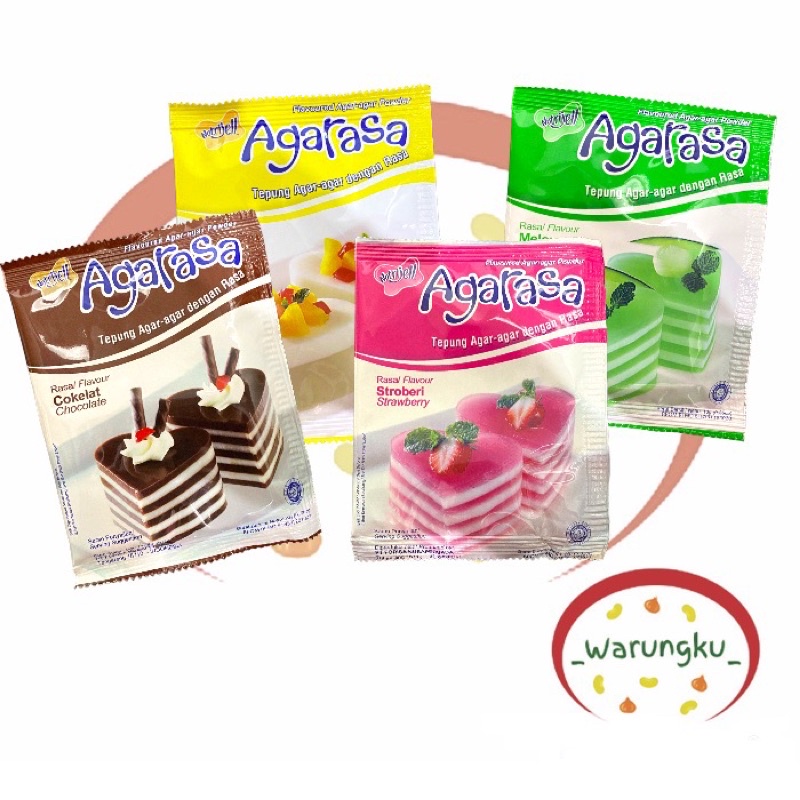 Jual AGARASA Nutrijel 1pcs 10gr Aneka Rasa Agar Agar Jelly Coklat ...